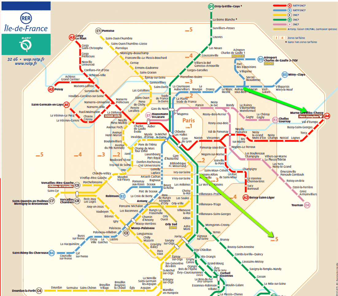 How to Get to Disneyland Paris, From Paris – The Millennial Mouse
